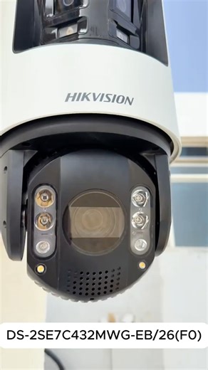 Hikvision TandemVu 180° + 32× Zoom｜One Camera Covers the Whole Yard & Driveway