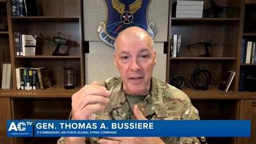 1.3M views · 15K reactions | Air Force Global Strike Command Commander Gen. Thomas Bussiere recently spoke with the Atlantic Council about the current role of his Command’s bombers and ICBMs and the future role of a fully modernized nuclear deterrent, all in support of #USSTRATCOM’s global #StrategicDeterrence mission. | United States Strategic Command | Facebook