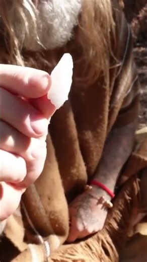 Flintknapping Colorado Quartz