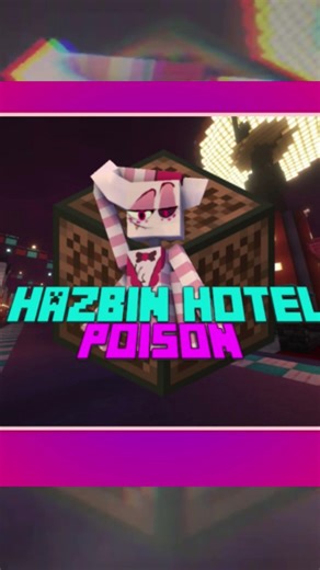Poison - Hazbin Hotel (Note Block Studio Cover) | Minecraft | RaptorWader #minecraft #hazbinhotel
