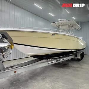 13K views · 30 reactions | What do you think about the change from light to dark? Work done by Michael Welsh featuring Awlcraft topcoats in Corinthia Blue, Cordova Gold and Vivid Red. | Awlgrip | Facebook