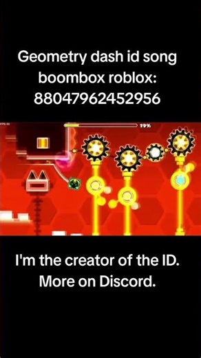 Geometry dash id song boombox roblox #boombox #роблокс #roblox #music #song #gemotrydash