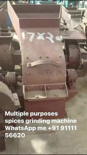 Multiple purposes spices grinding machine WhatsApp me 91 91111 56620 | Punjab Engineering Corporation