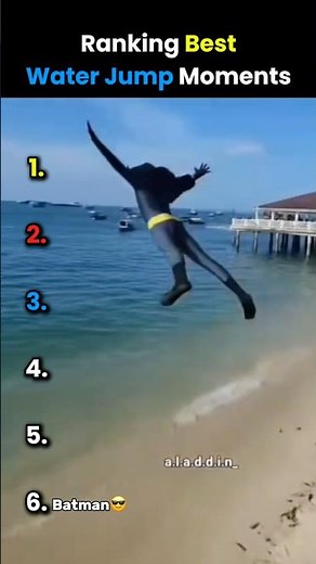 Ranking Best Water Jump Moments😂