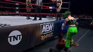TBS Champion Kris Statlander is bringing Ruby Soho to the back to ensure tonight’s Main Event stays a fair fight! Watch #AEWRampage Fyter Fest on TNT! | All Elite Wrestling
