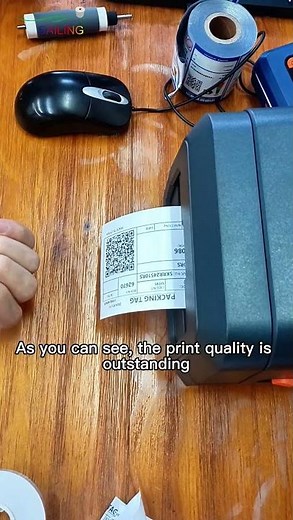 Exploring Our Linerless Label Printer: Smooth, Sticky-Free Printing!