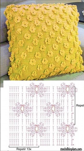 Looking for crochet pillow patterns PDF? Here are 7 free patterns