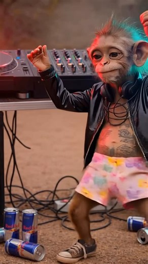 Rubby Mario on Instagram: "Daily monkey reminder 🐒🧠 Confidence > skill every time 😭 #viral #funnyvideos #monkeytok #explorepage"