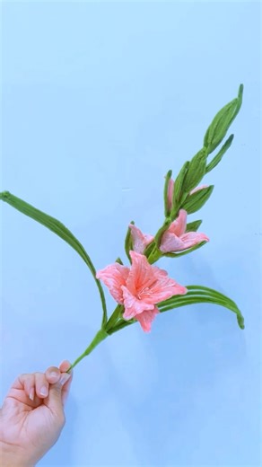 DIY Realistic Pink Flower Craft | Easy Handmade Floral Decoration