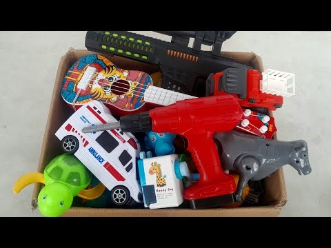 Minutes ASMR Satisfying With Unboxing Princess Dolls, Toys set, Swing&Slide | ASMR Review