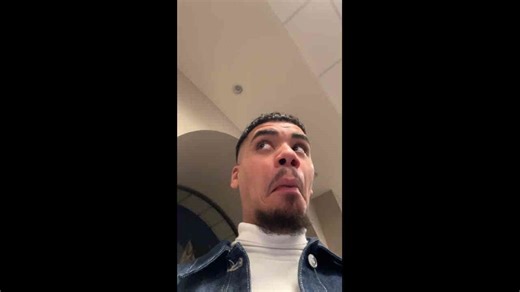 Man imitates realistic Halloween pumpkin face in Würzburg, Germany