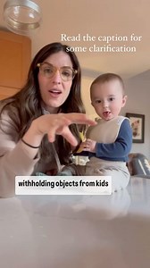 I want to just highlight one MAJOR shift therapists can make in their practice. Withholding objects from children is very stressful. It creates an unnecessary power imbalance. Instead, use the rule of three. If you happen to be holding an item the child wants, playfully model three times with some wait time. And although I do this in this, please know that taking items from a child’s hands is never in the plan. This strategy I’m describing is to be used when you are holding at item and the child