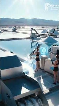 "🌊 SEA TO SALT - Amazing Floating Factory Process | "FLOATING SALT FACTORY!