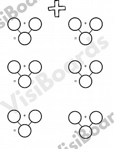 Number Bonds Worksheet - Number Bubbles for Addition and Subtraction | Printable, Pocket Whiteboard Use- Fill in Number Bonds Worksheet - Etsy UK