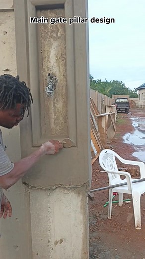 Fence wall main gate pillars, in the process WhatsApp/Call 233546946152 | John Protein