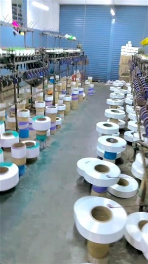 इतने बड़े धागे के रोल! Factory का असली Production देखकर दंग रह जाओगे!”