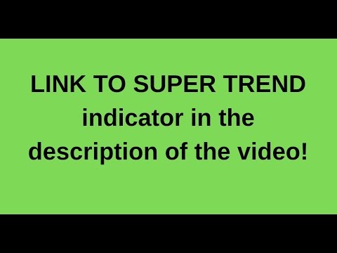 How to use super trend up arrow in streak?