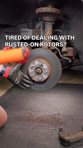 PowerStop Brakes on Instagram: "During a brake job, you may find that the old rotors are rusted onto the wheel hub, making it more difficult to remove them. By properly preparing the wheel hub before installing the new rotor, you’ll prevent this issue from occurring next time. Make sure to clean any rust off the face of the hub, and then apply a small amount of anti-seize to the hub surface. For more helpful tips like this, check out the “Support & Installs” section of our site - 🔗 on our profi