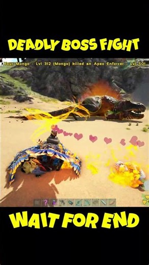 Destroying All Origin Boss Using ? 🔥 ARK Primal Fear Redwood Survival #ark #viralshorts #arksurvival