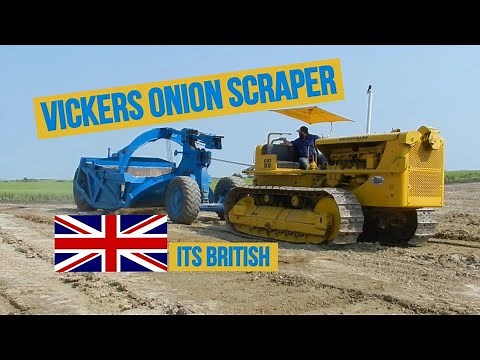 Caterpillar D8 with Vickers Onion cable scraper