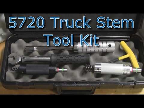 How to Install Truck Valve Stems with Dill 5720 Toolkit