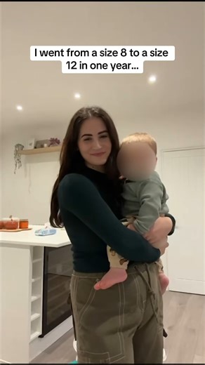 Can we please normalise not ‘bouncing back’ into shape after having a baby 😅 #momlife #pregnancyjourney #pregnantbelly #parenthood #relatable #fyp | Caitlin & Leah