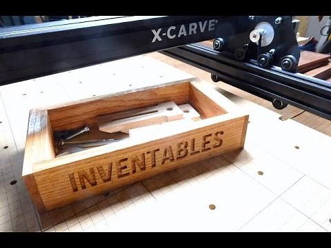 X Carve by Inventables- intro and first project
