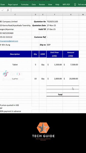 How to calculate 5% commercial tax in Excel for Beginners #excelforbeginners #positivevibes #excel #excelformulas #techguide