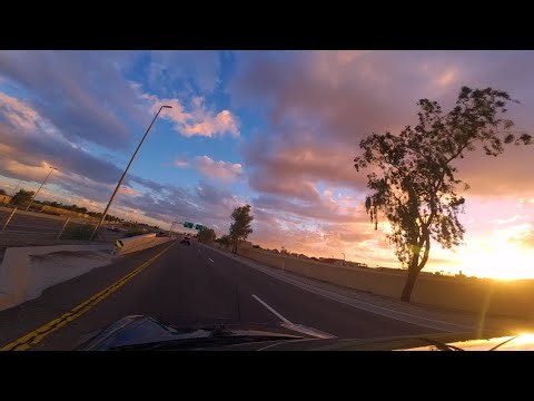 🌧️ Peoria → North Scottsdale Drive | Last Arizona Storm | Relaxing ASMR Rain Ride | No Talking | 4K