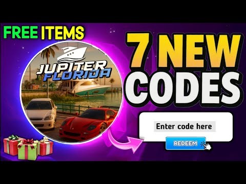 *SECRET UPDATE!* | Jupiter, Florida BETA CODES 2025 (ROBLOX Jupiter Florida)