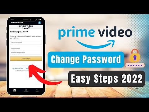 How to Change Amazon Prime Password