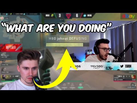 SEN Tarik REACTS To M80 Johnqt Sticking The Spike | NA Challengers Playoff