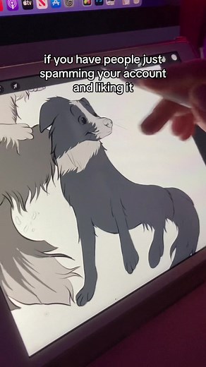 Guess whos back to posting!! Did you miss me? #noonerillustrations #DigitalArt #procreate #DigitalDrawing #procreateart #sketch #IllustrationArt #bordercollie #animalart #speedpaint #fyp #fypシ #foryoupage