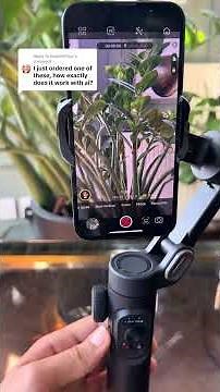 How to Use a Gimbal: A Step-by-Step Guide to AI Features#gimbal #videography #aifeatures