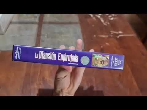 La Mansión Embrujada (2003) De Walt Disney VHS Del Año 2004 Unboxing