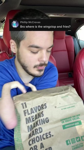 WingStop! #fries #wings #spicy #garlic #parmesan | The Real Martin