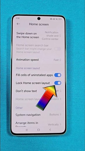 Lock Home Screen Layout - Hyper OS 2