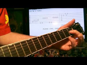 Love Me Two Times Guitar Riff by The Doors with Tab and Chords Lesson