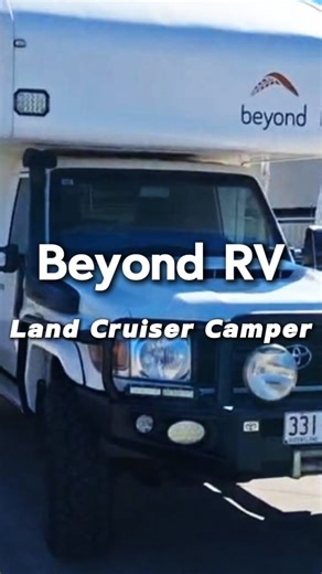 Throwback Friday! Today we've got a custom built slide on camper made for a Landcruiser 79 that we built back in 2020 to show you guys! This build features a very special electric step system that slides out from the kitchen unit with actuators, gorgeous white cabinetry with an oak feature along with a separate shower/toilet. Let us know if you like it! Cheers 😁 #beyondrv #truckcamper #4x4offroad #4x4 #camping #motorhome #expedition #camper #slideoncamper | Beyond RV Campers
