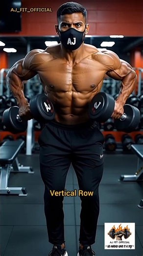Dumbbell Vertical Row for Massive Shoulders & Traps | Proper Form Guide
