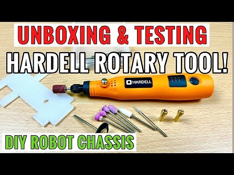 Hardell Mini Cordless Rotary Tool Unboxing & HDPE Cutting Test | Best Budget Rotary Tool?