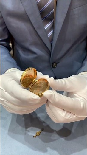 Swiss Enamel and Gold Musical Snuff Box