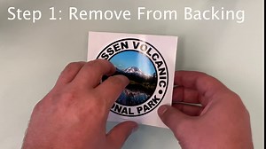 Oval Trump Desantis 2024 Bumper Sticker, Funny Donald Trump and Ron Desantis Decal for Cars, Trucks, Laptops, and Water Bottles, Made in The USA (3 x 5 inch)