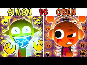 ALL SIMON VS OREN TEST | FNF Character Test | Gameplay VS Playground