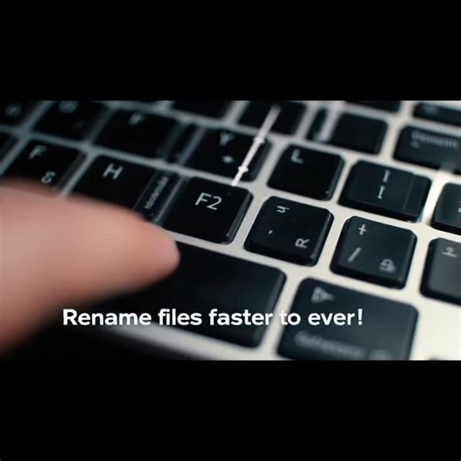F2 Shortcut Rename Files Faster Than Ever in Windows #science #viralvideo #ai
