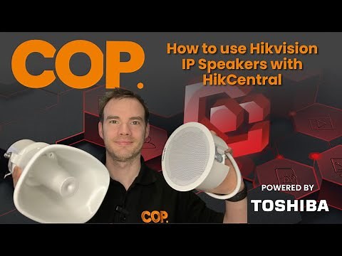 How to use Hikvision IP Speakers in HikCentral