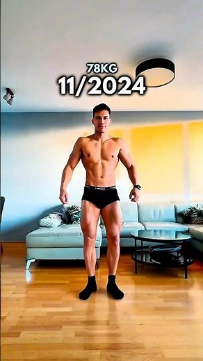 19 Month Body Transformation Timelapse 💪🏼 #Fitness #gym #shredded #bodybuilding #fitnessmotivation