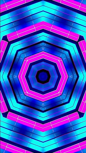 VJ LOOP NEON Pink Purple Abstract Background Video Simple Neon Design - Motion Loop Wallpaper