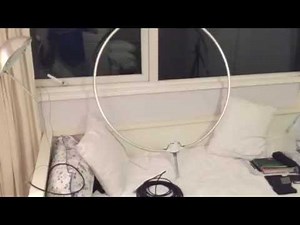 Wellbrook ALA1530 loop antenna: quick tripod mounting solution for garden