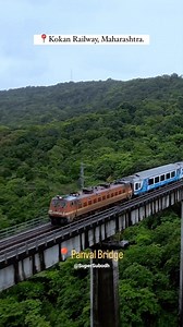 Panval Bridge | Ratnagiri, Maharashtra.🚂 📍Konkan Railway🌿 . Join our this Weekend’s Naneghat Reverse Waterfall Trek, Aadrai Jungle Trek, Kalsubai Peak, Andharban Jungle Trail, Devkund Waterfall and Harishchandragad - Kokankada Treks🐾⛰😍 Join our these events on this weekend from #Mumbai & #Pune.🚌 . Please Call/Whatsapp on 9619091535 for details📲 . . Photo Credits: @supersubodh . . #HuntForSpot #MaharashtraTravel #reels #reelsvideos #reelsinstagram #trending #trendingreels #trendingaudio #k
